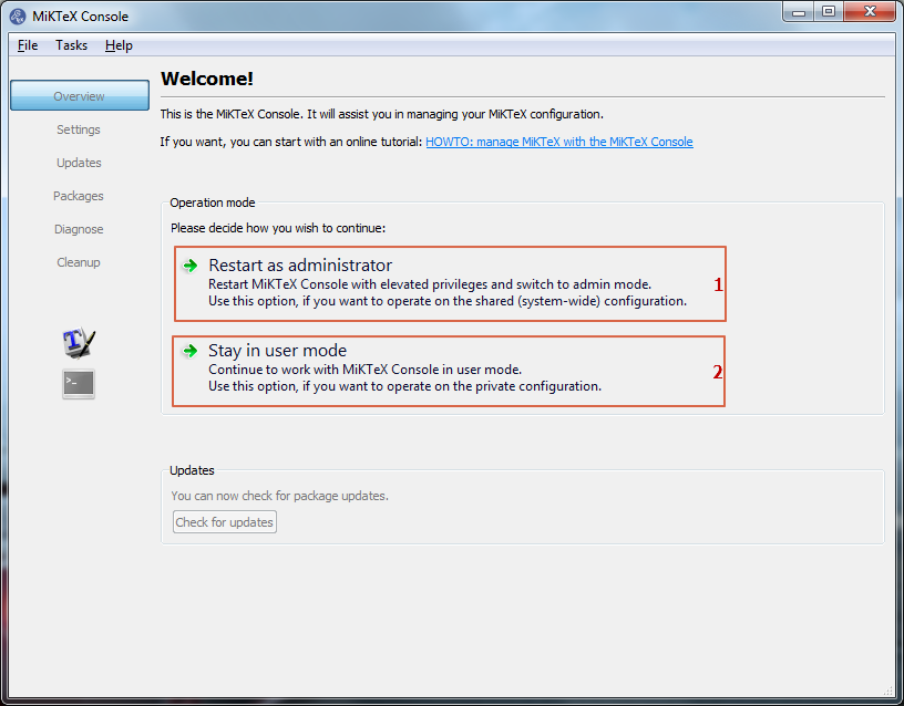 Установка и настройка MiKTeX — Сайт Александра Бабаева
